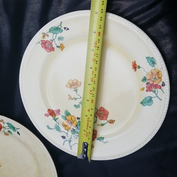 unknown | Dining | Uranium Glazed Pottery Dinner Plates | Poshmark
